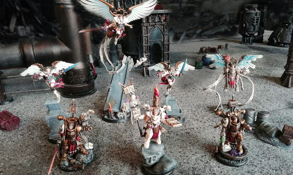 HQs painted and ready to purge! – Sisters of Saint Nora