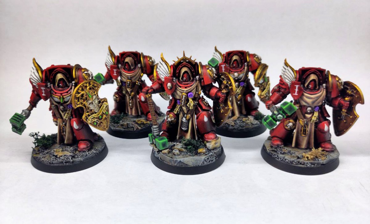 Conversion: Blood Angels Assault Terminators – Sisters of Saint Nora